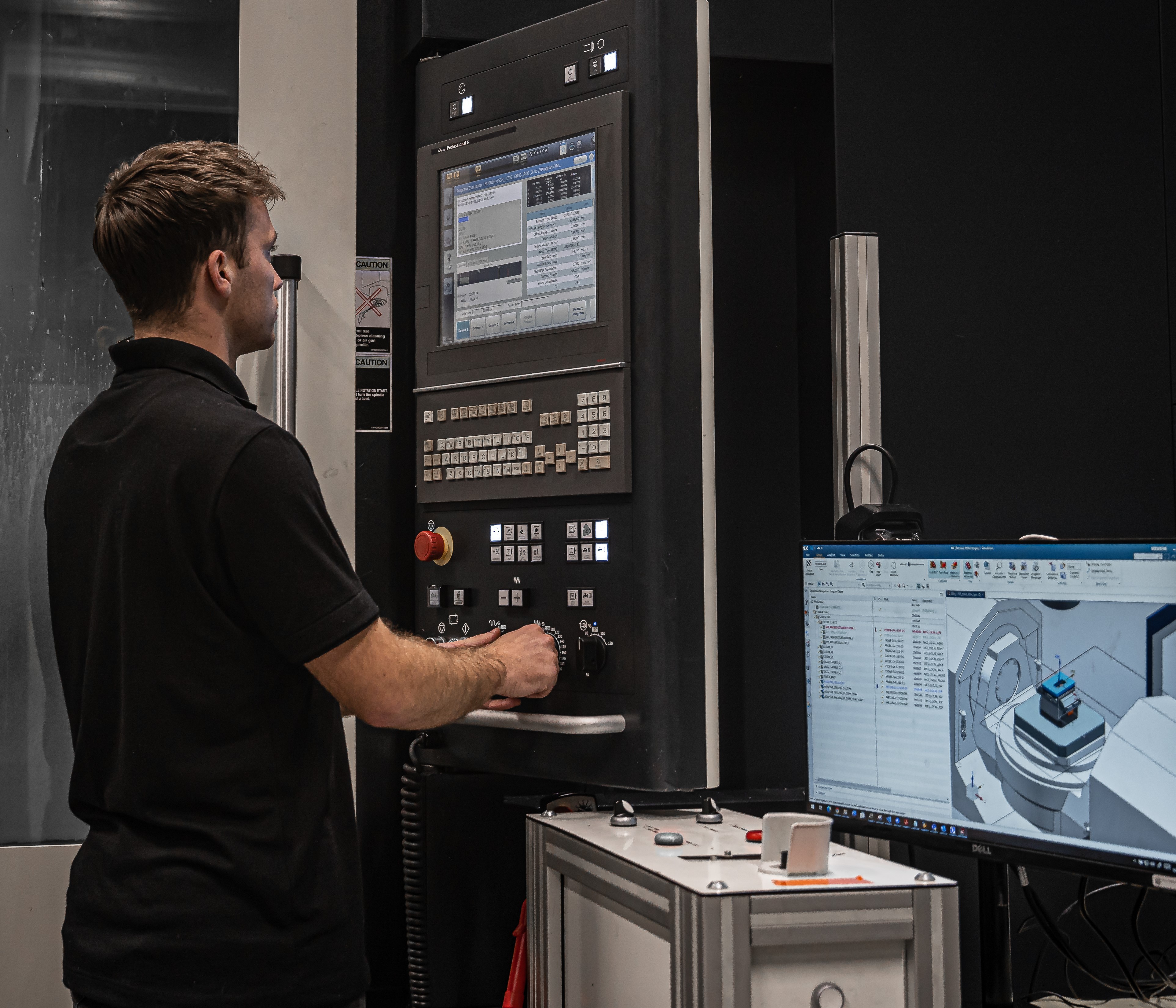 Producing with highly-automated milling machines | Prodrive Technologies