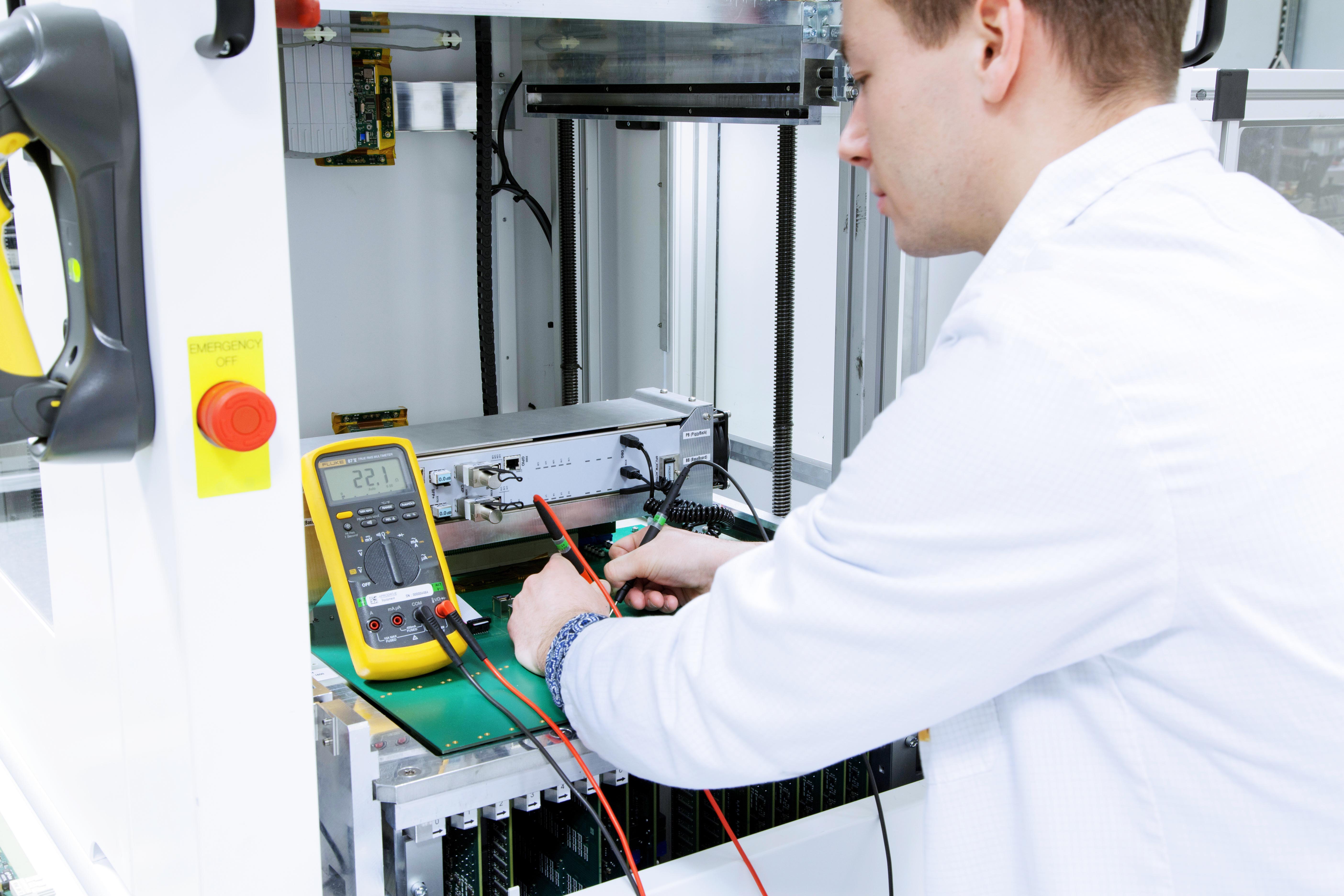 Testing and programming products in our own production line | Prodrive ...